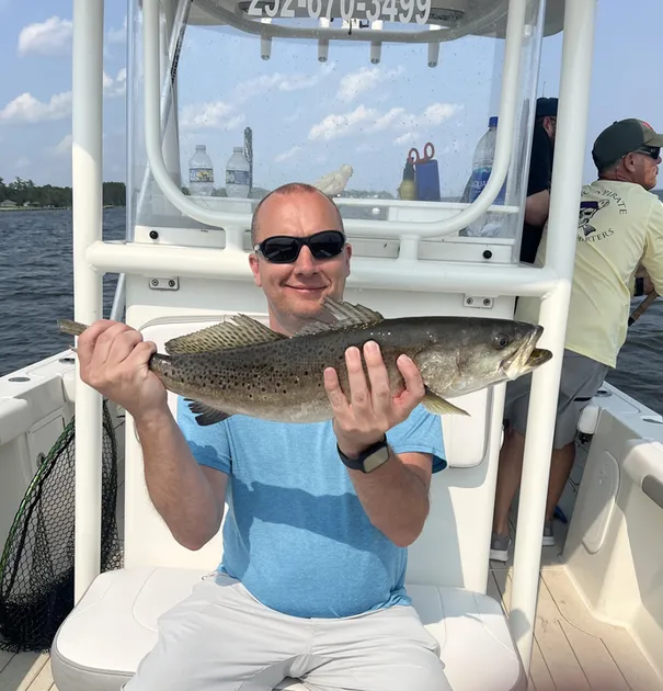 Oriental NC Spotted Seatrout Fishing Light Tackle Adventures